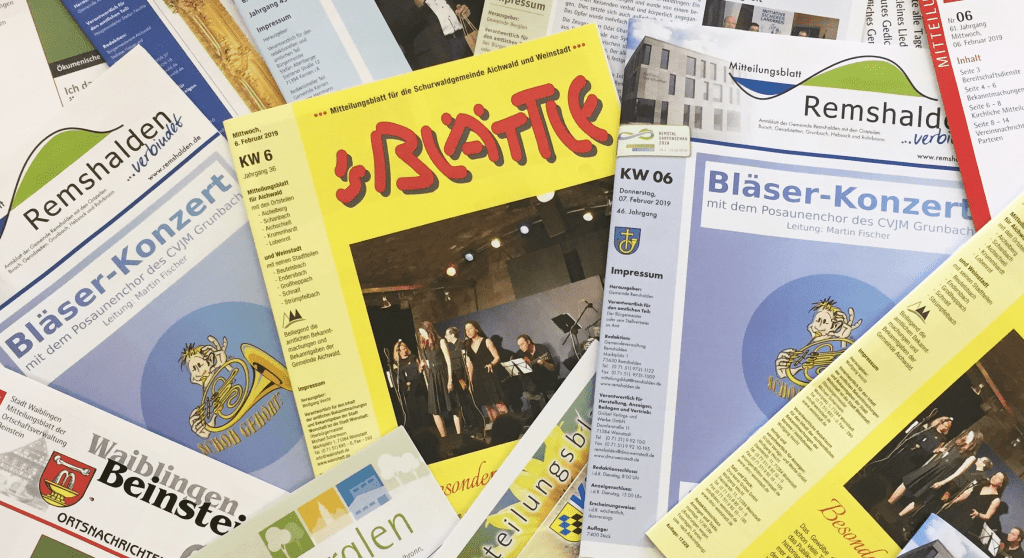 Reklamation – Druck- und Medienzentrum Weinstadt